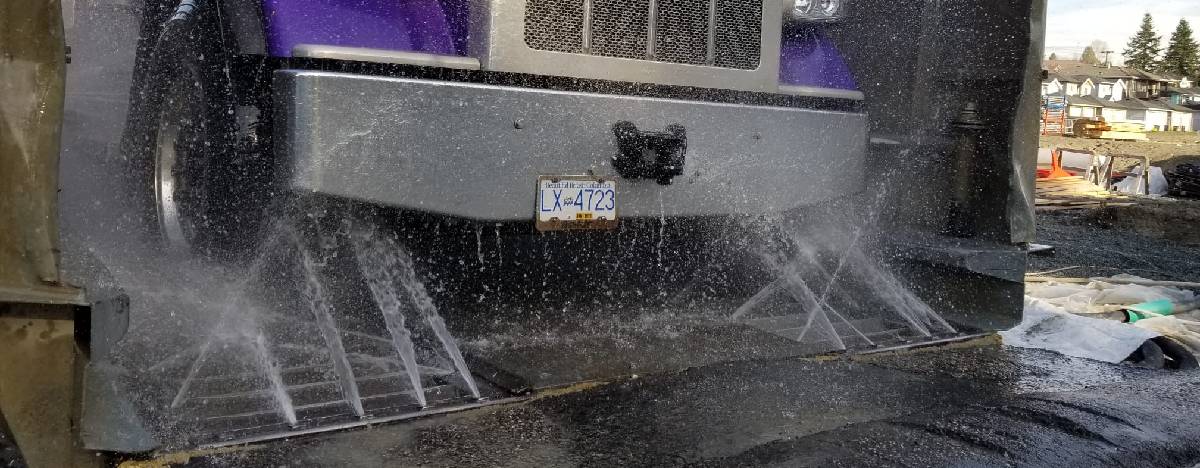 Truck Wheel Wash System | Request a Free Quote